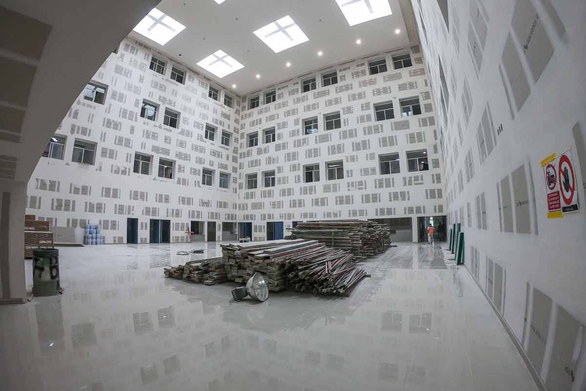 Nuevo Hospital General de Querétaro, al 90% de avance en su construcción